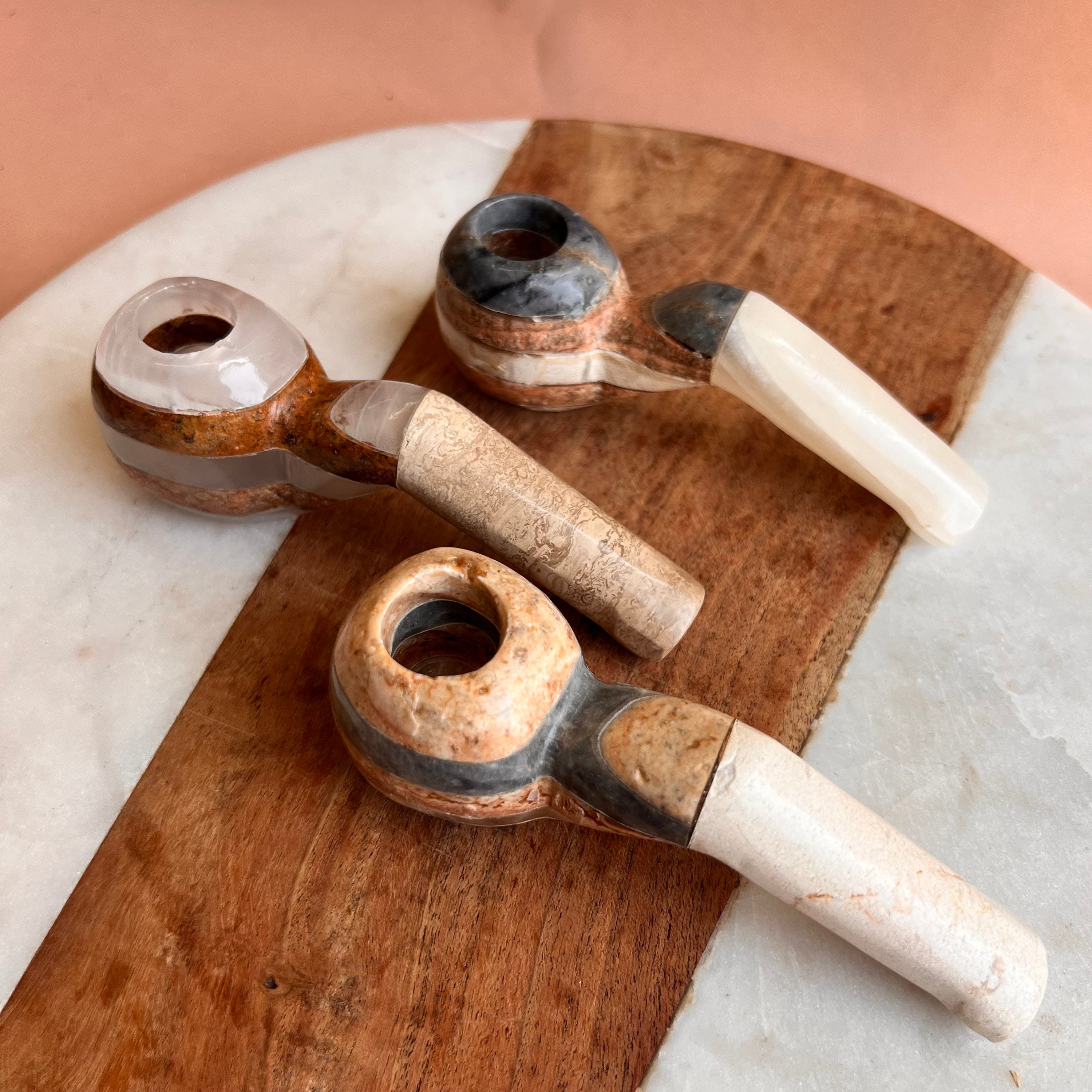 Carved Tobacco Pipes