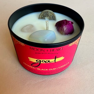 GOAT Chinese ZODIAC | Intention Candles | Chinese Astrology Candle ...