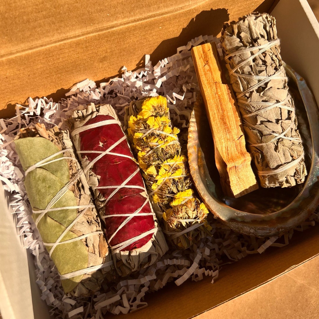 Sage Bundle Cleansing Sage Smudging Kit White Sage Smudge Sticks Sage ...
