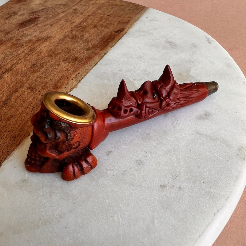 Skull Pipe - Etsy