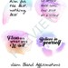Printable Vision Board Affirmations - Etsy