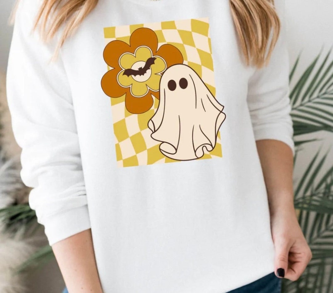 Boho Ghost SVG - Etsy