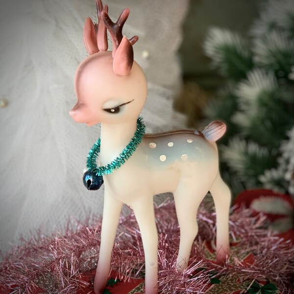Plastic Reindeer - Etsy