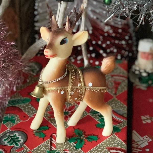 Gold Deer Figurines - Etsy