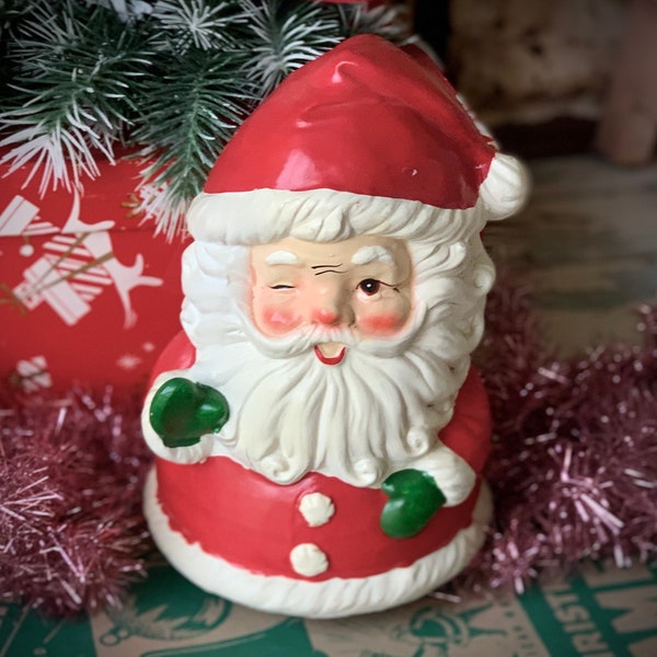 Ceramic Japan Santa Figurine - Etsy