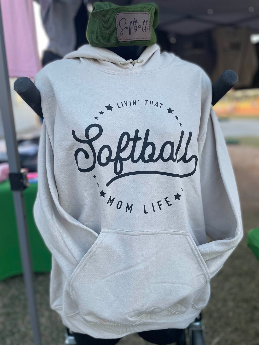 Livin That Softball Mom Life Hoodie, Softball Mom Hoodie, Athleisure ...