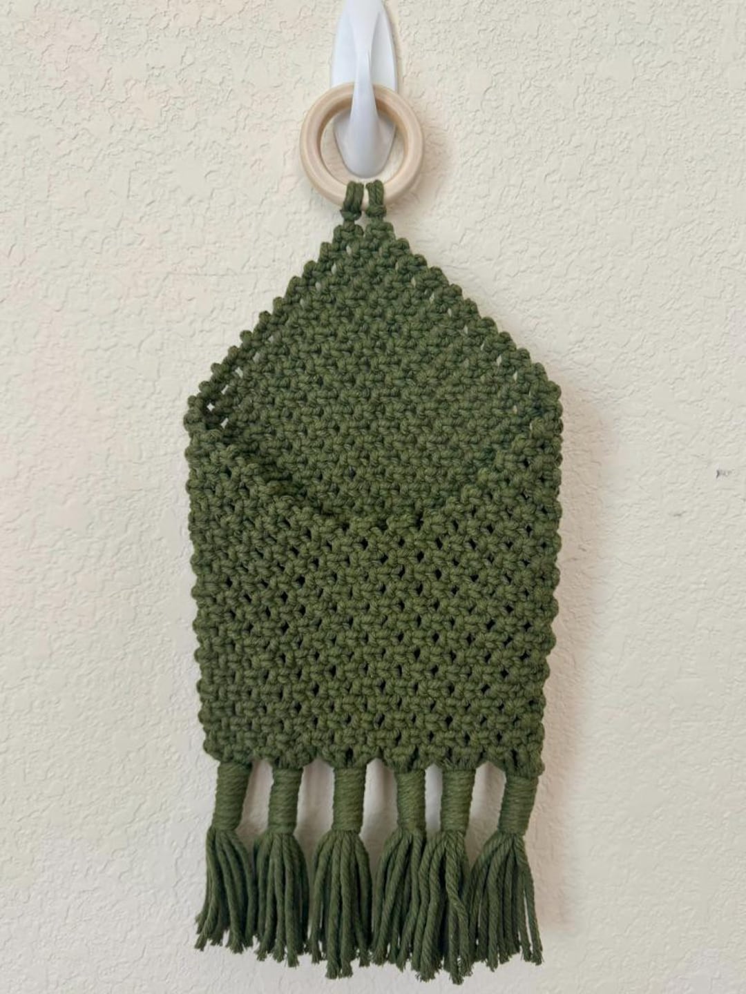 Macrame Hanging Pocket - Etsy