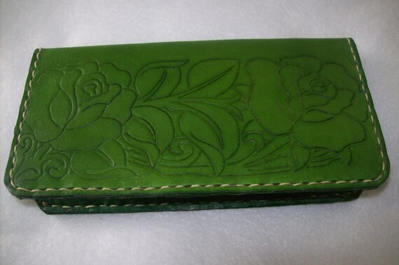 Leather Checkbook Cover - Etsy