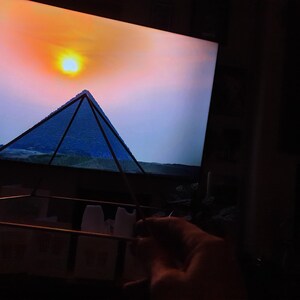 Large Copper Pyramid for Cleansing & Charging Crystals - Meditation ...