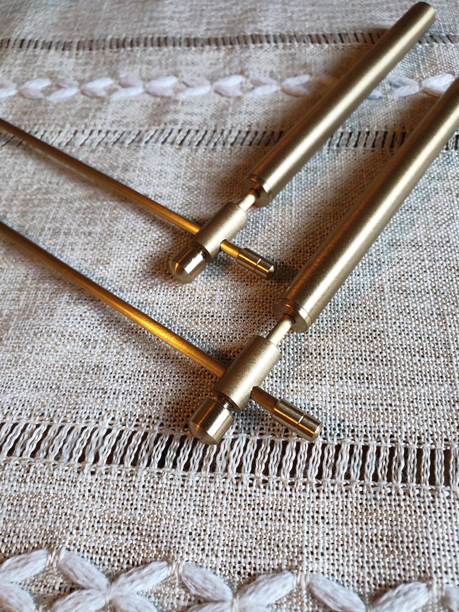 Professional High Sensitivity Copper/brass Swivel Dowsing Rods - 1 Pair ...