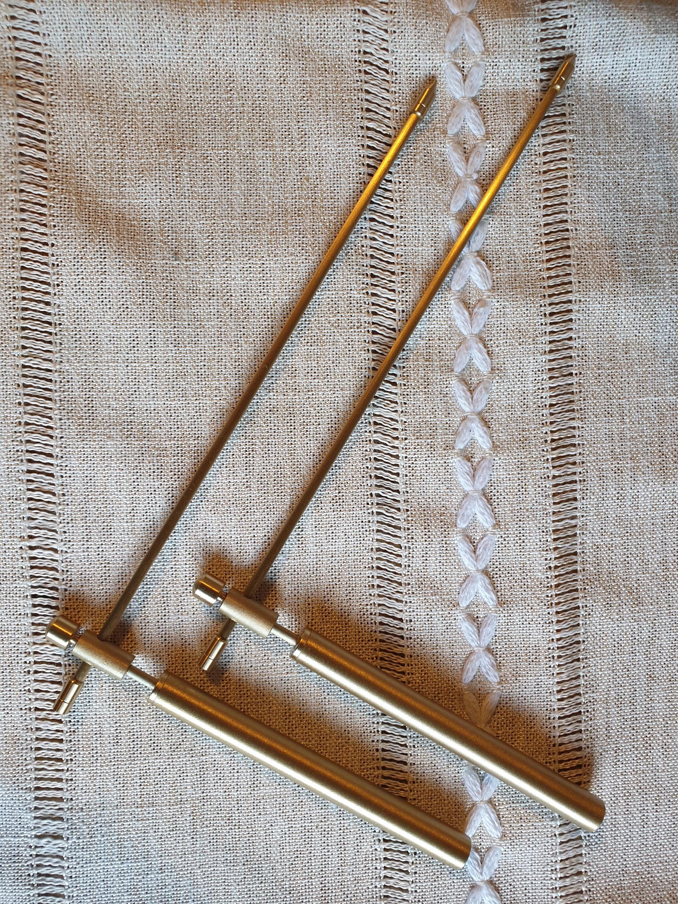 Professional High Sensitivity Copper/brass Swivel Dowsing Rods - 1 Pair ...
