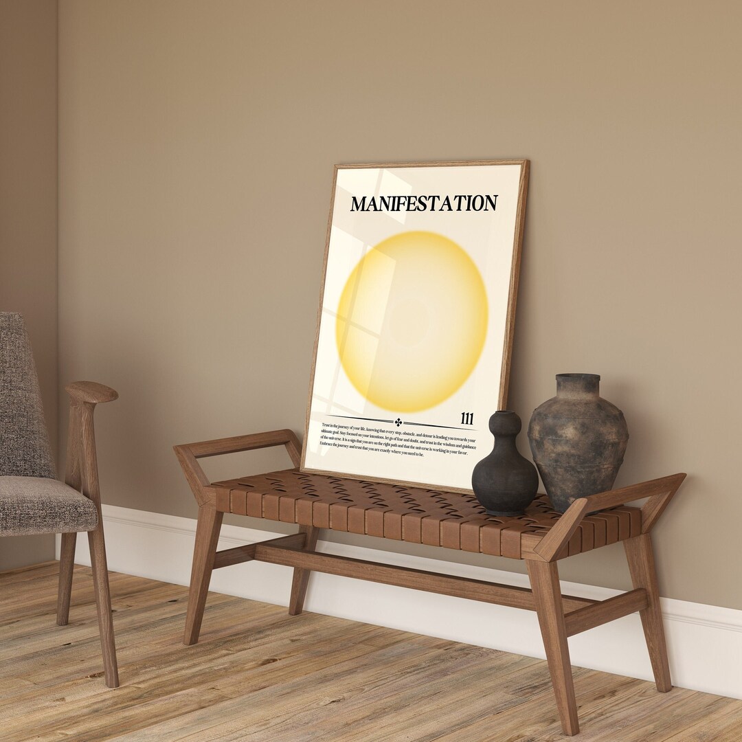 Aura Poster 1111 Poster Print 1234 Angel Number Poster - Etsy