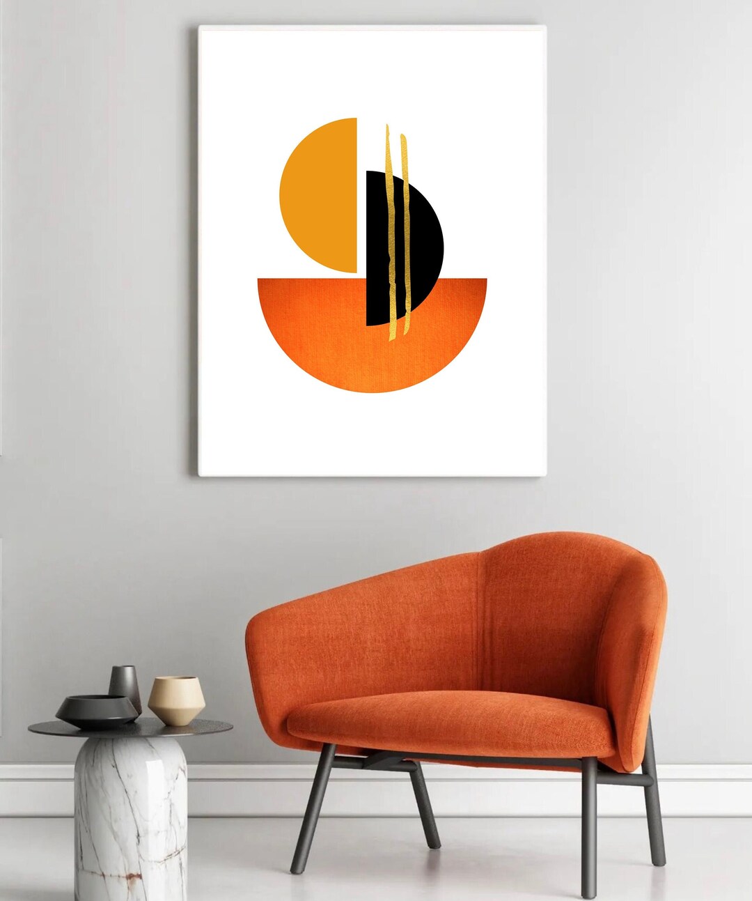 Geometric Wall Art African Wall Art African Abstract Wall Art Afro Boho ...