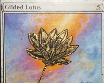 Gilded Lotus - Etsy