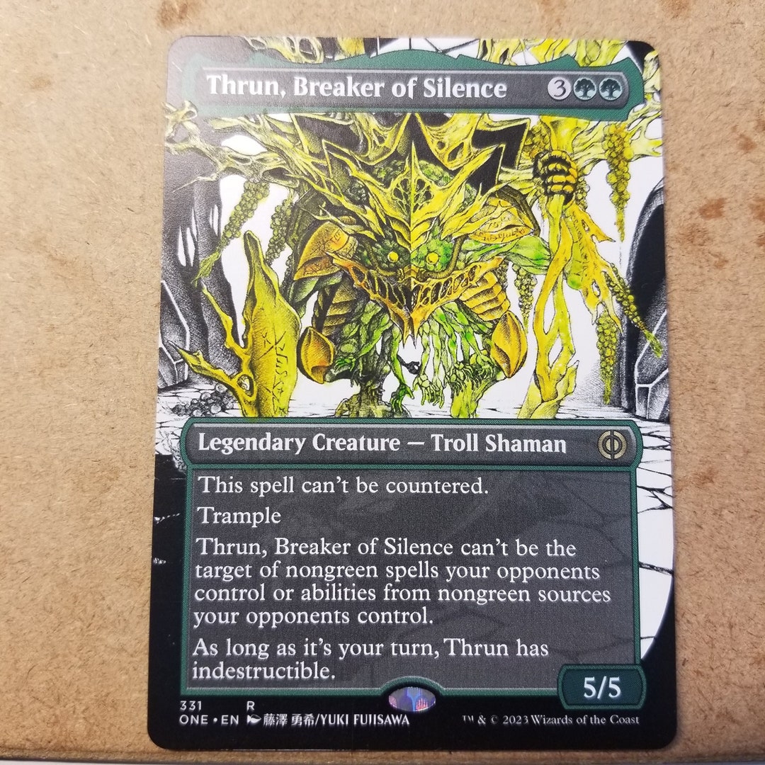 Thrun Breaker of Silence Showcasae Colored in Alter - Etsy