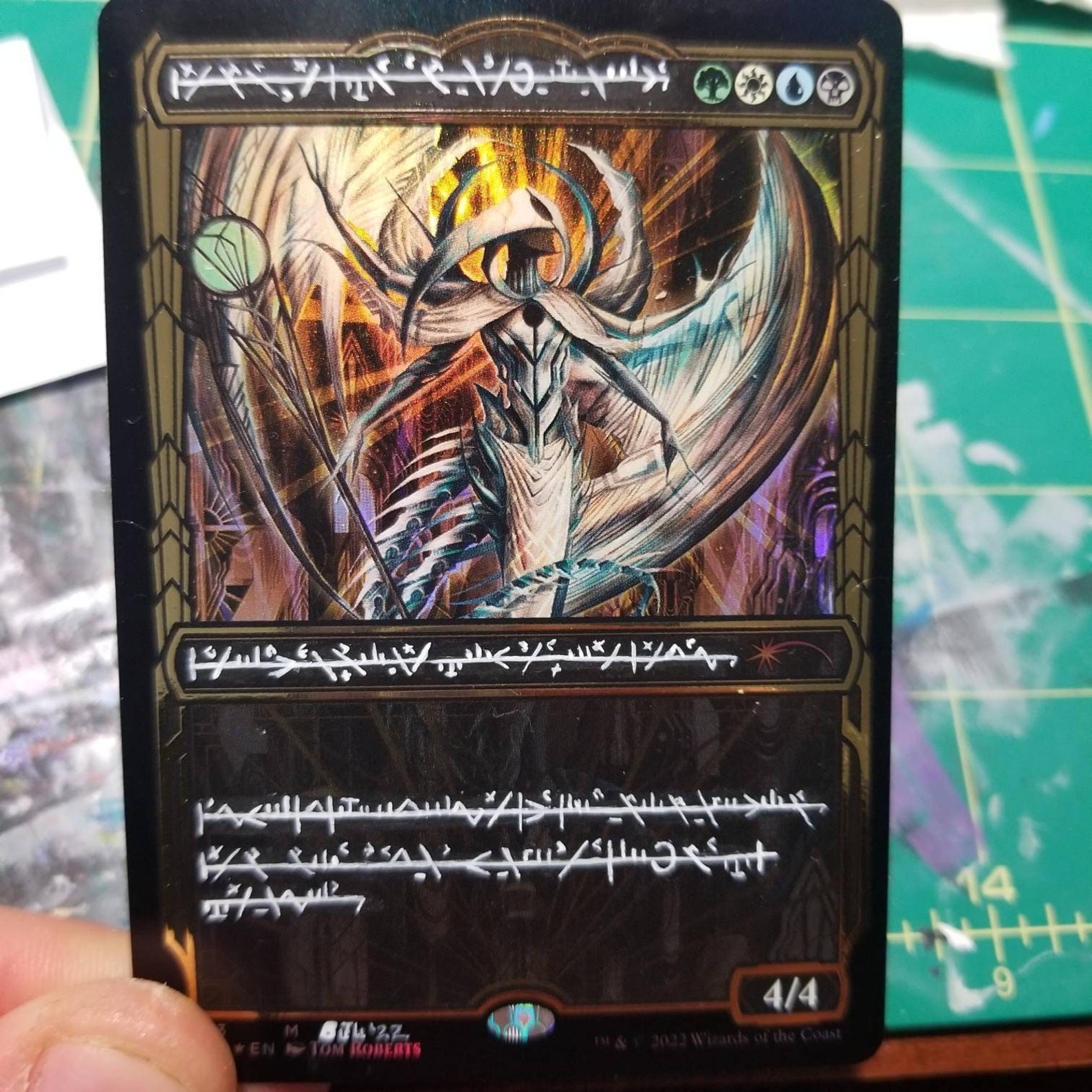Secret Lair Atraxa Praetors Voice Phyrexian Text Alter - Etsy