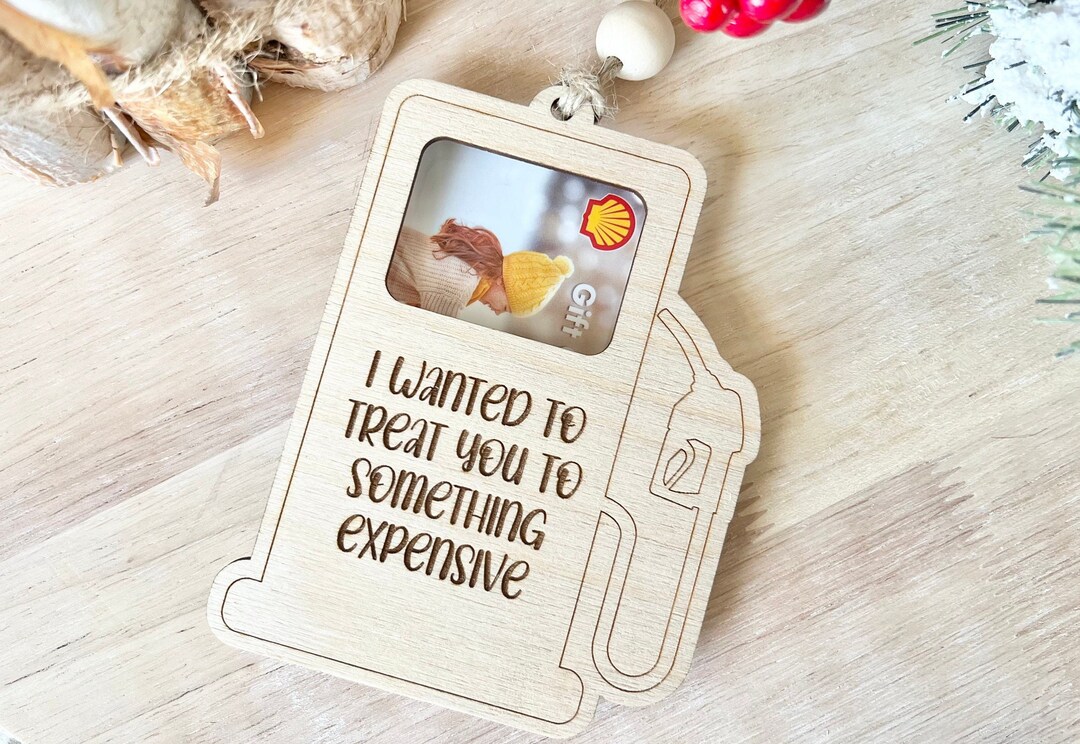 Gas Gift Card Holder Gift Card Ornament Gift Card Giving - Etsy