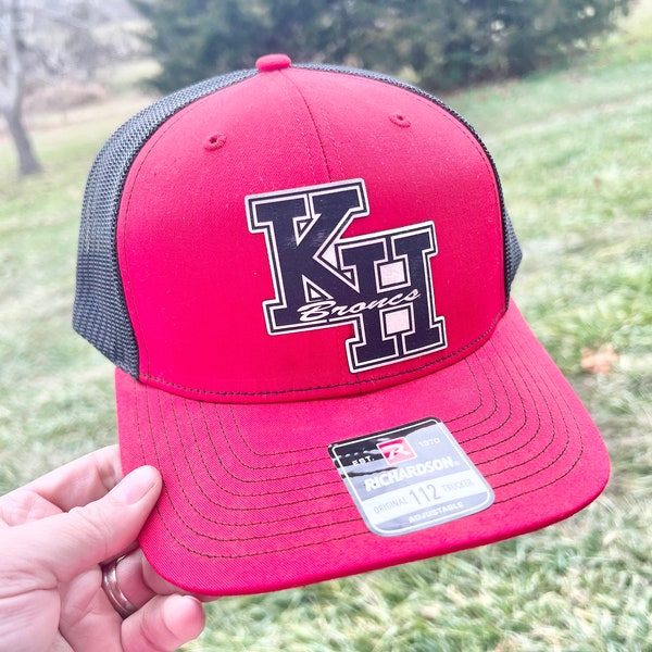 Hat With School Mascot Logo - Etsy