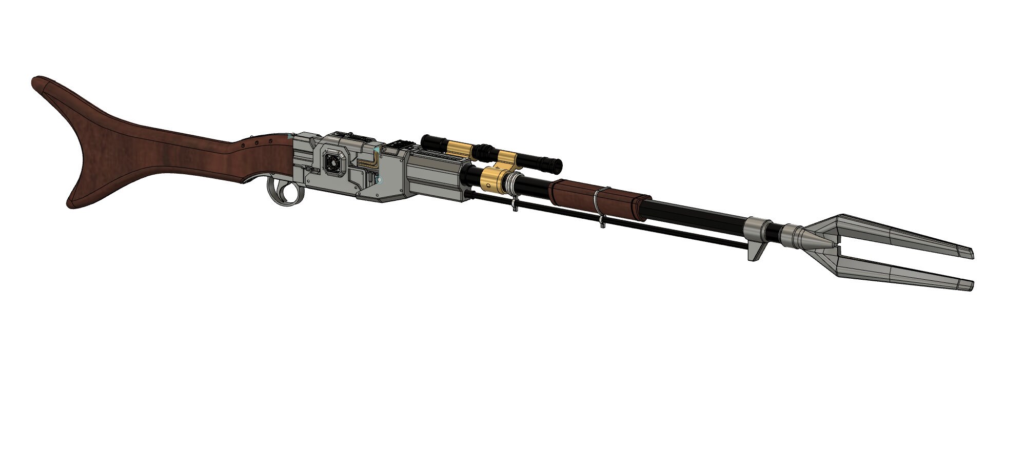 Mandalorian Amban Phase-pulse Blaster 3D Files - Etsy