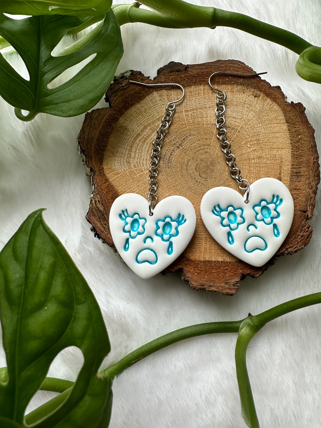 Crying Heart Flower Eyes - Etsy