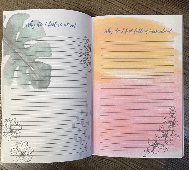 Self Love Gratitude Confidence Building Prompts Journal With Beautiful ...