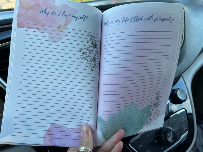 Self Love Gratitude Confidence Building Prompts Journal With Beautiful ...