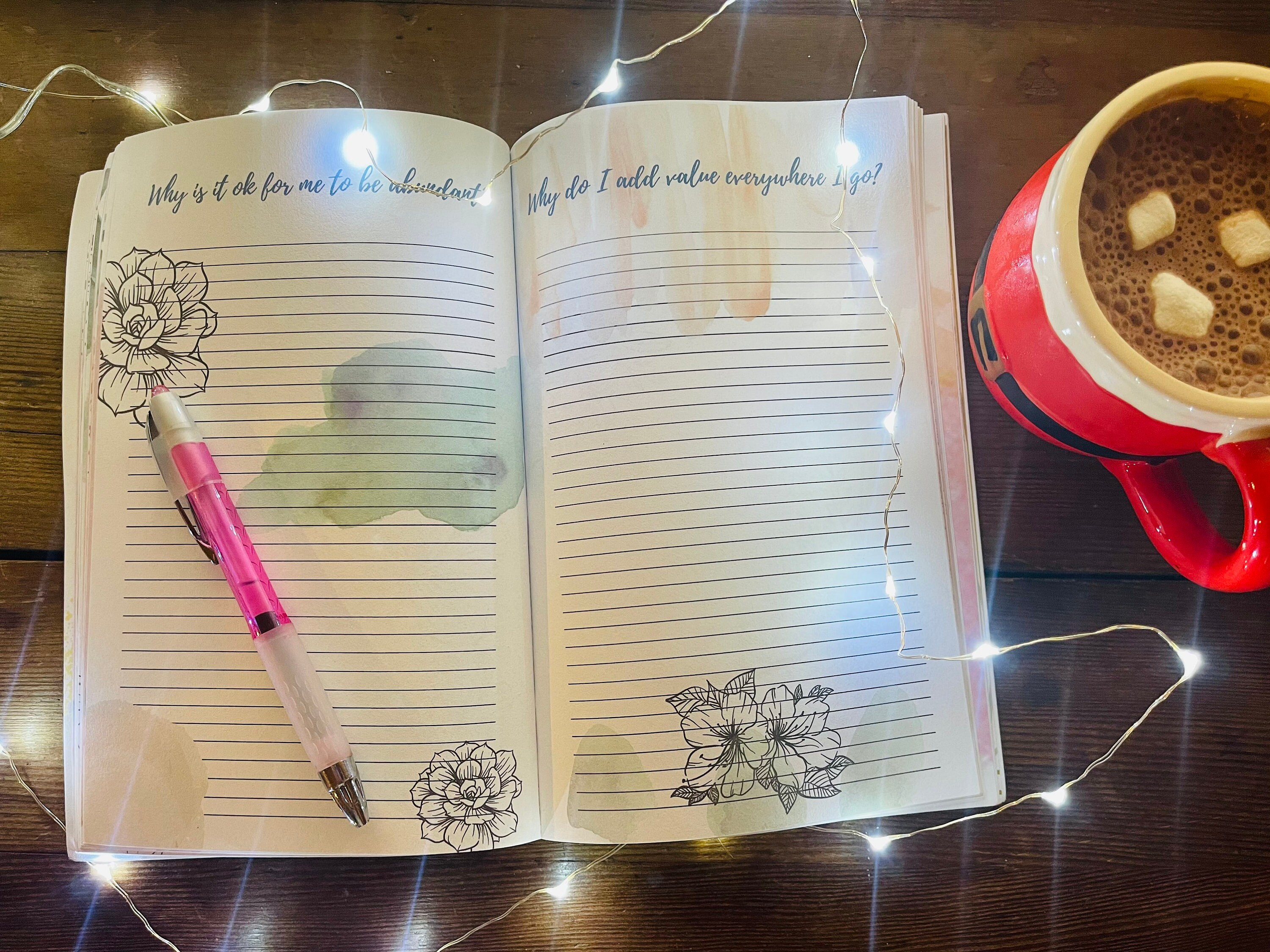 Self Love Gratitude Confidence Building Prompts Journal With Beautiful ...