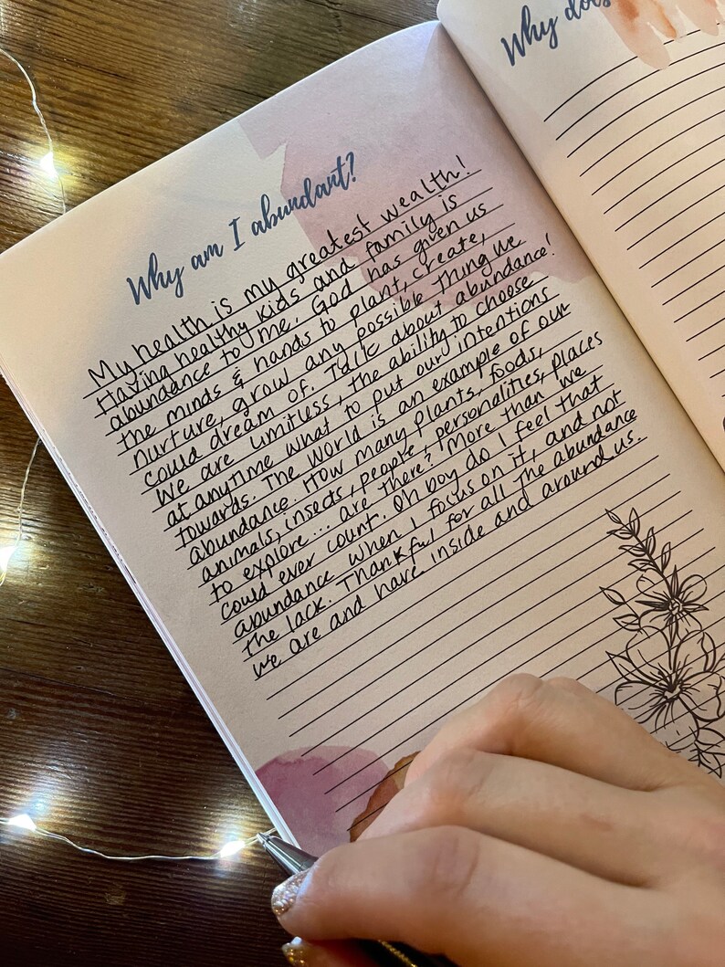 Self Love Gratitude Confidence Building Prompts Journal With Beautiful ...