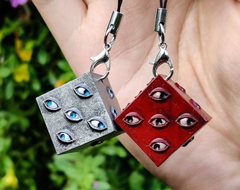 Gojo Prison Realm Acrylic Shaker Charm jujutsu Kaisen - Etsy