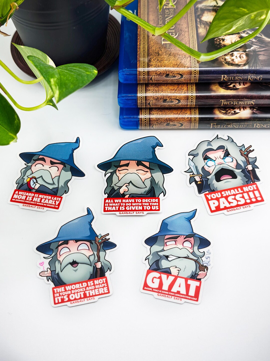 Gandalf Says Stickers - Etsy