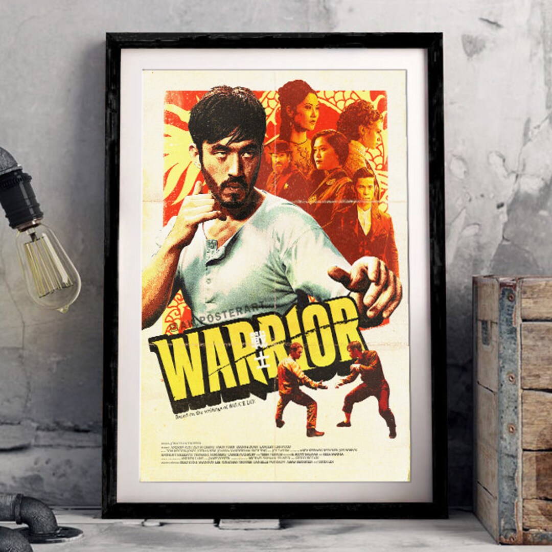 Warrior - Signed Retro Poster - Etsy