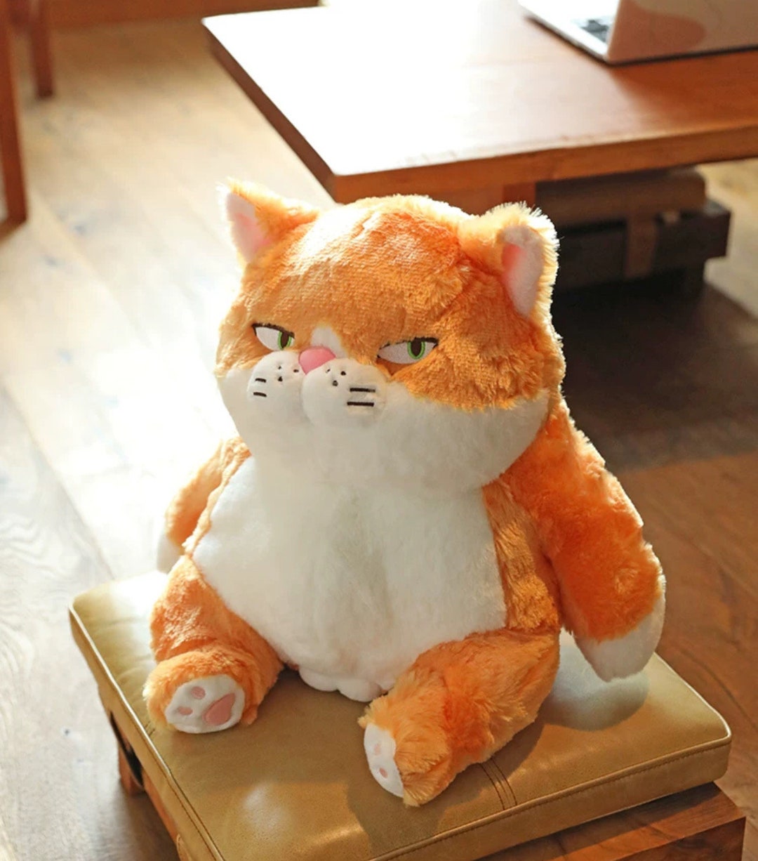 Angry Garfield Plush Gift Toy Cute Orange Cat 2024 the Garfield Movie ...