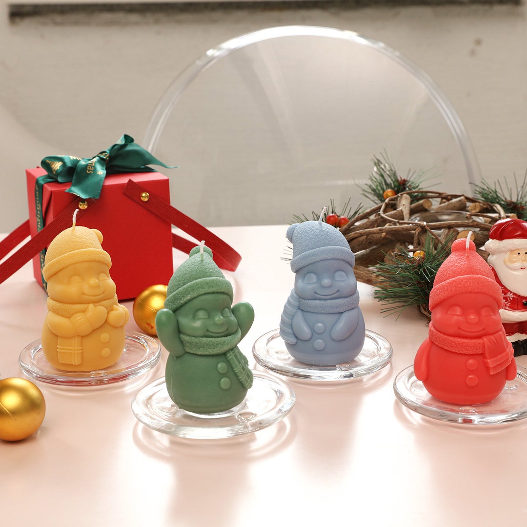 Snowy Friends Aromatherapy Candle Silicone Mold 3D Handmade - Etsy