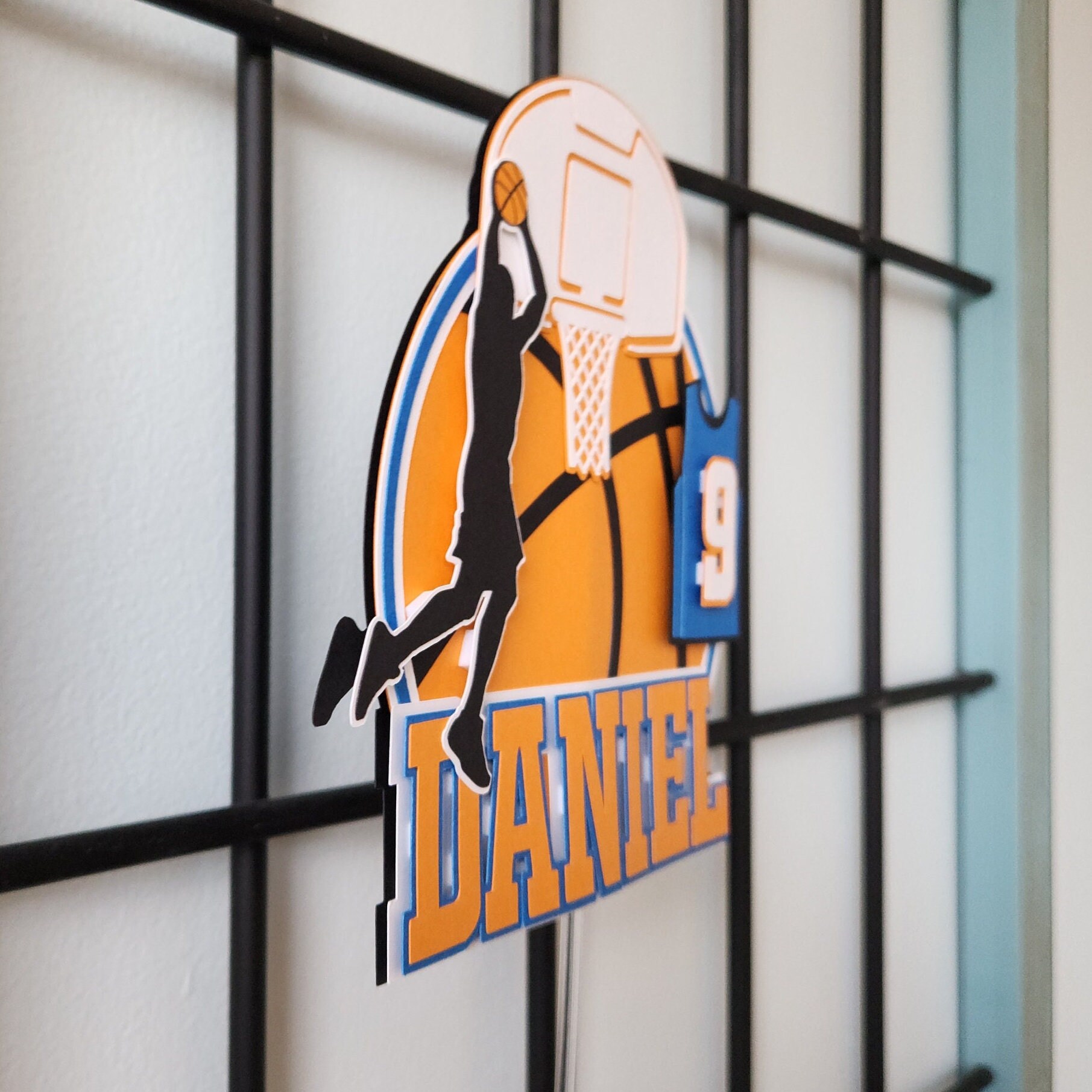Basketball Cake Topper Cake Decor for Basketball Party - Etsy