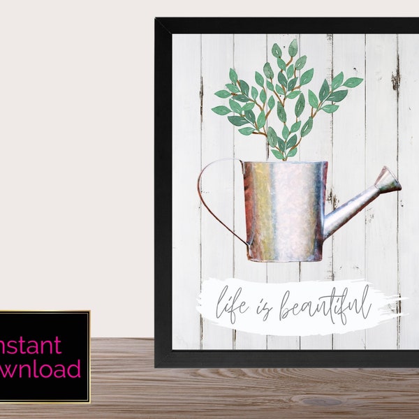 Life is Beautiful - Etsy
