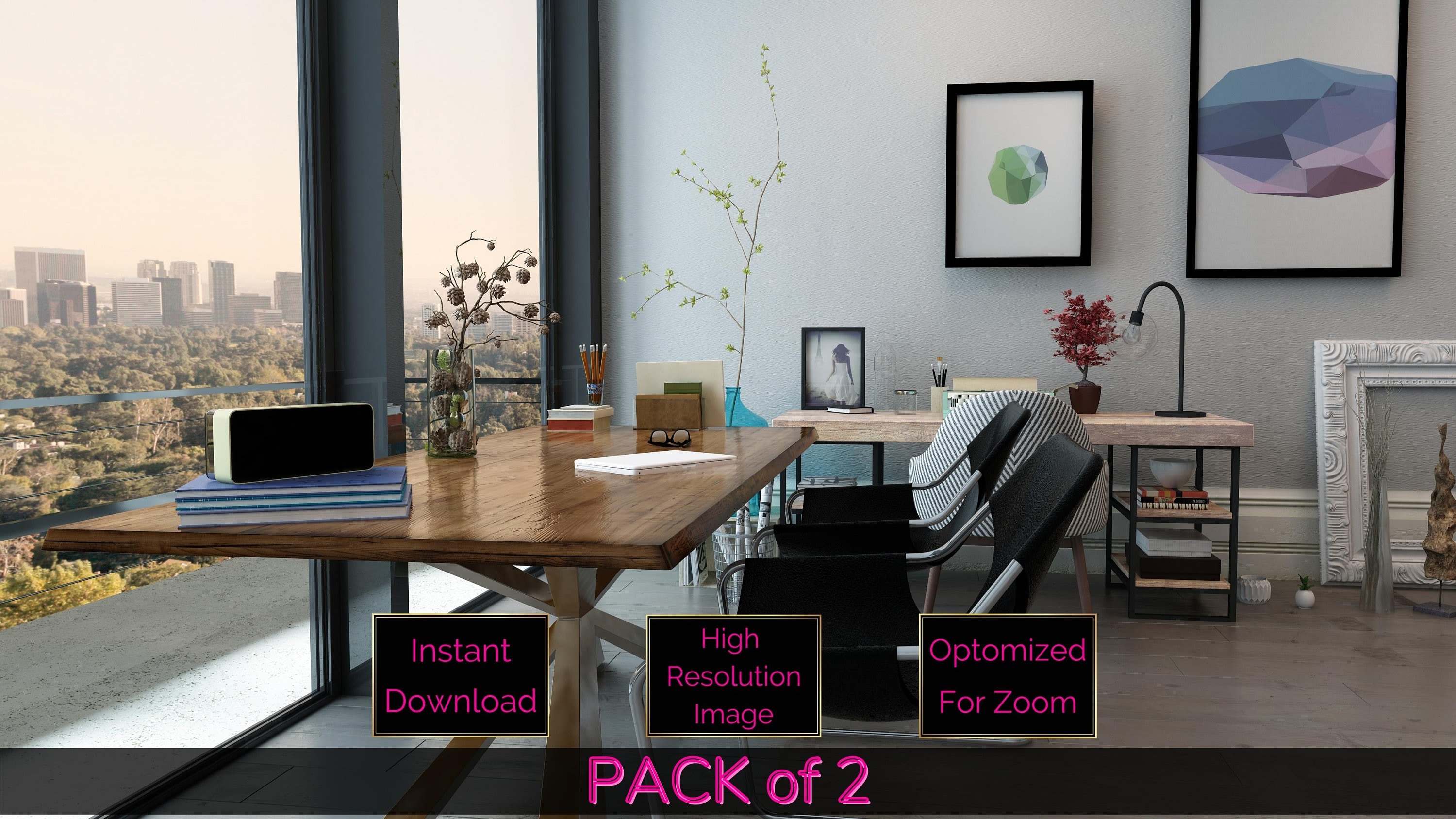 Office Backdrop Design