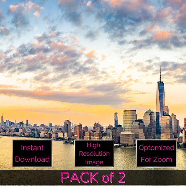 New York City Zoom Background - Etsy