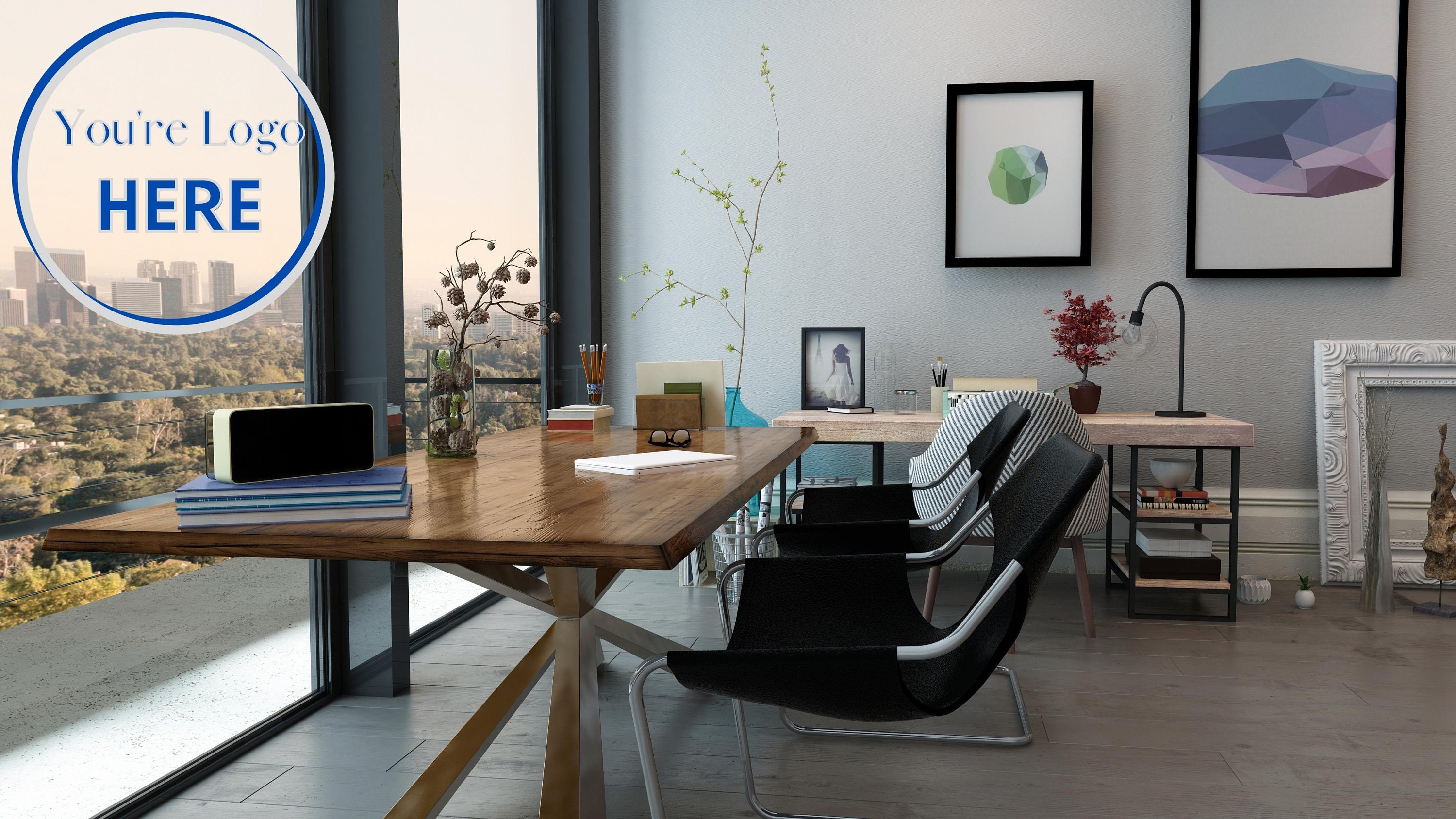 Zoom Background Logo Zoom Background Office Zoom | Etsy Canada