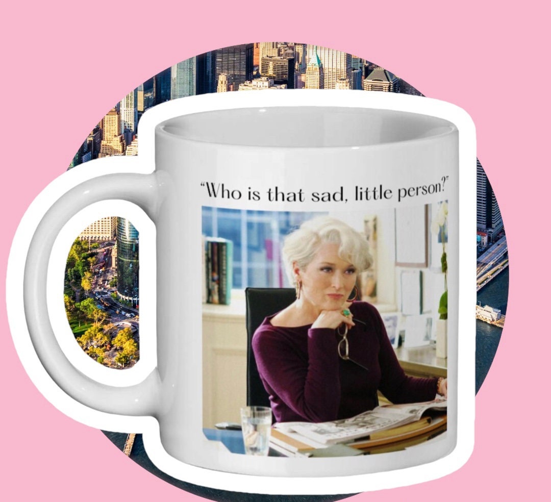 The Devil Wears Prada (ceramic Novelty 11oz Mug) Funny Mug, Gift for ...