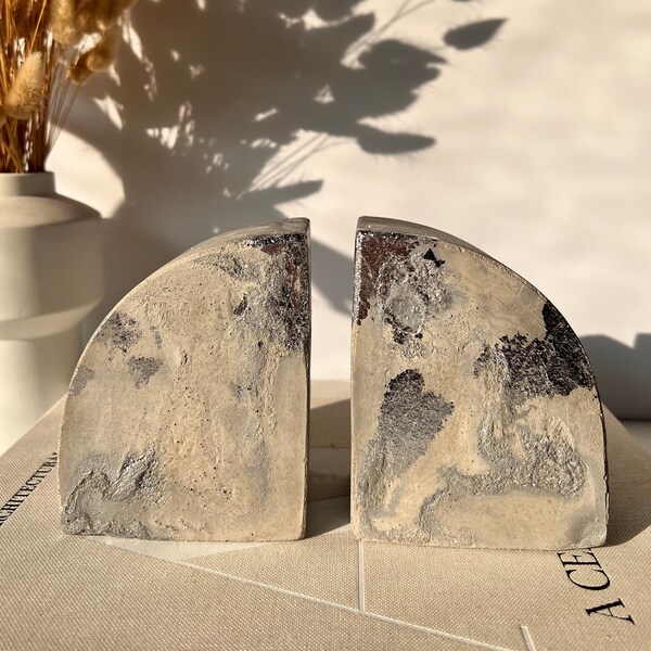 Concrete Bookends - Etsy