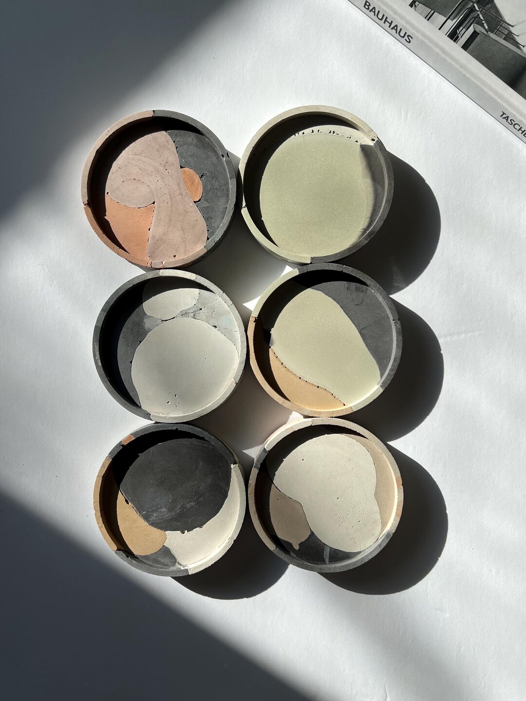 Zero Waste Coasters, Concrete Coaster, Cement Coaster, Stone Coaster ...