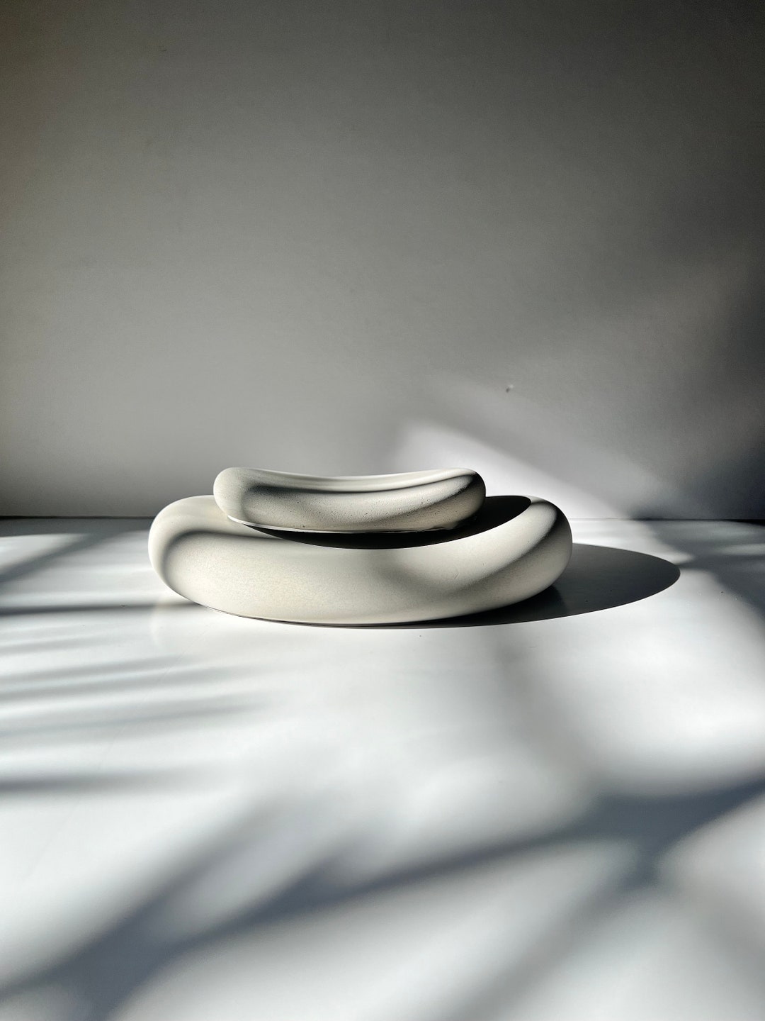 Concrete Tray Minimalist, Pebble Tray, Minimalist Tray, Jewelry Display ...