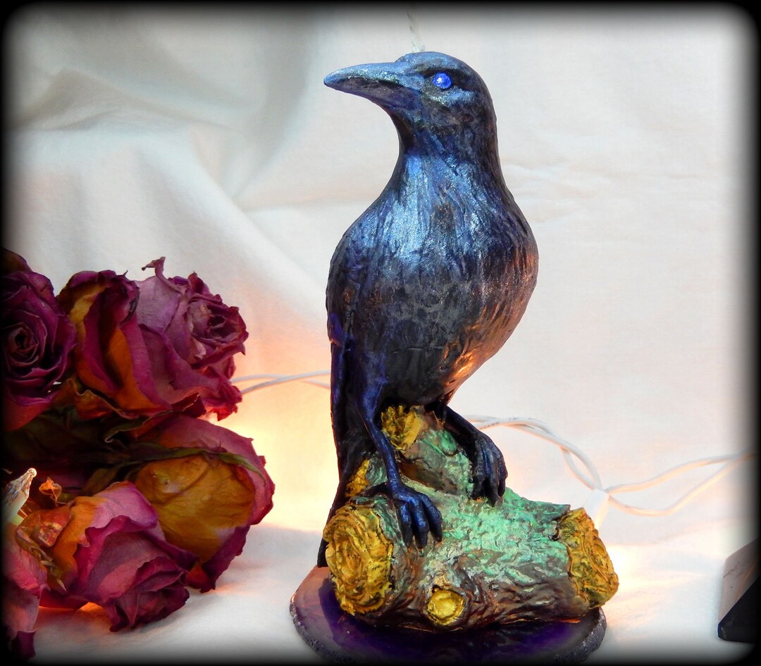 Orla the Crow Purifying Candle - Etsy