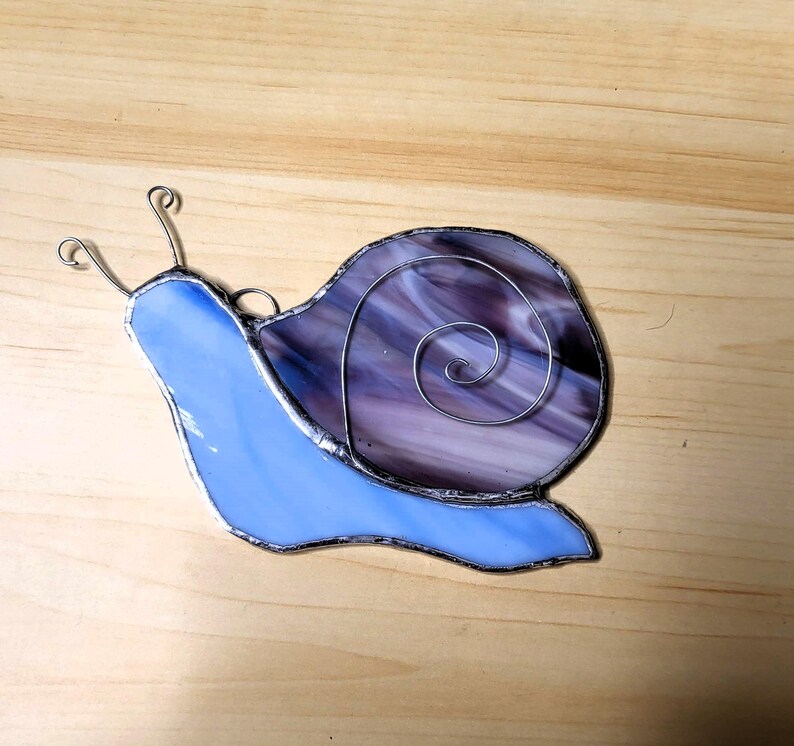 Stained Glass Snail Pattern - Easy PDF Design for Beginners - Etsy