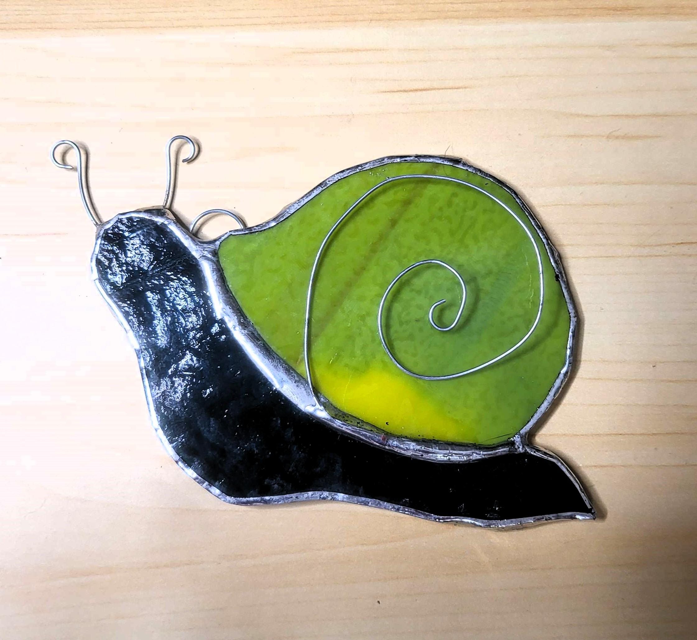 Stained Glass Snail Pattern - Easy PDF Design for Beginners - Etsy