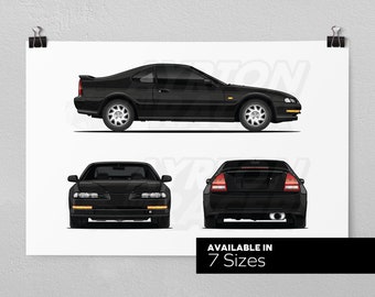 Honda Prelude Poster - Etsy