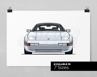 Porsche 928 Poster - Etsy