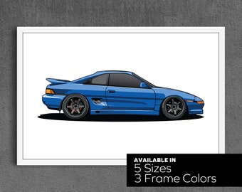 Toyota Mr2 Wall Art - Etsy