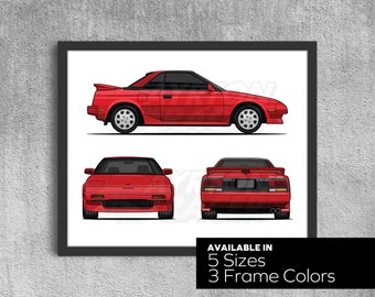 Toyota Mr2 Aw11 - Etsy
