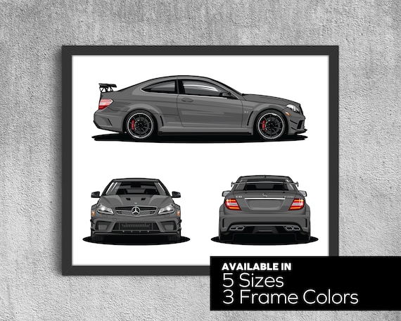 Art & Collectibles Digital Prints Gray Grey Side Profile Horizontal ...